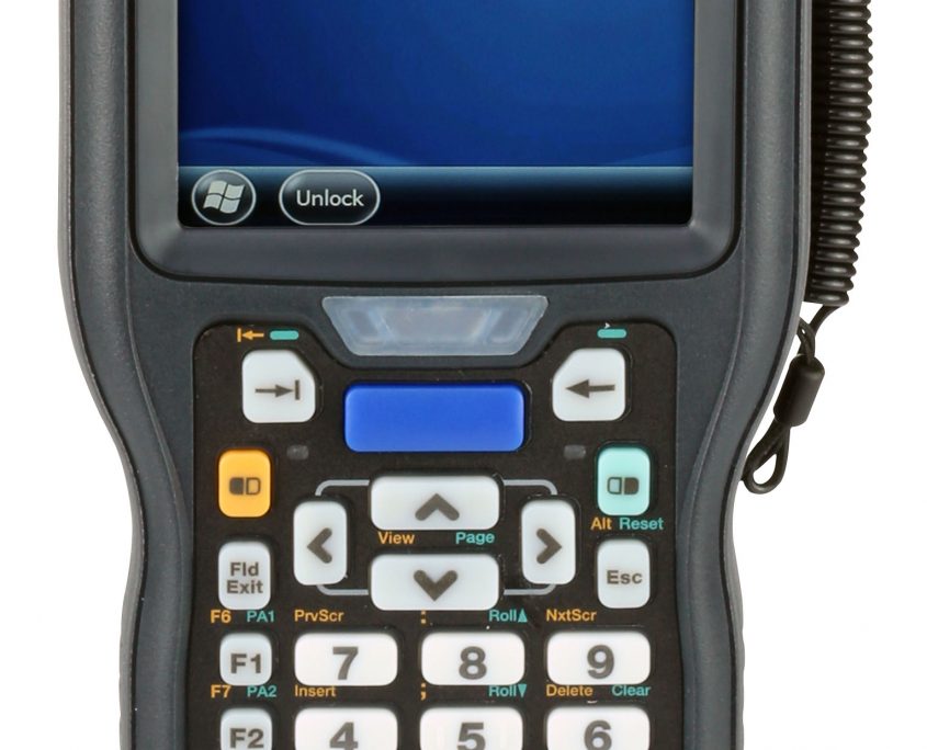 Honeywell CK75 barcode terminal for simple warehouse logistics