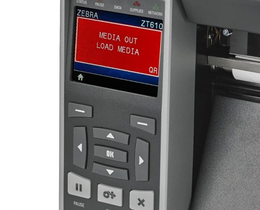 Zebra ZT610 - Barcode industrial printer for high requirements