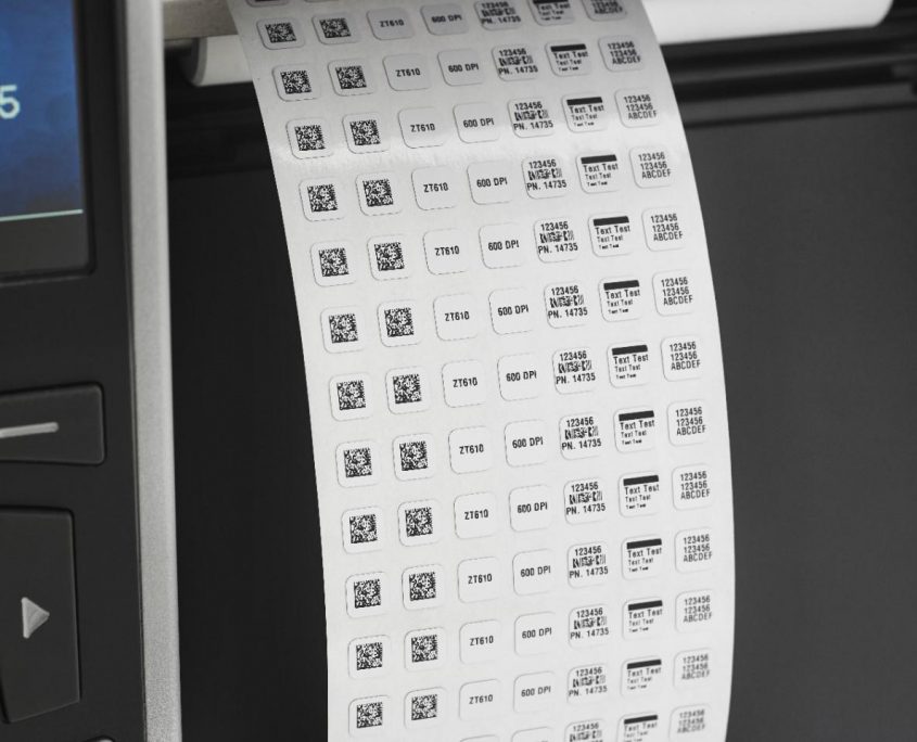 Zebra ZT610 - Barcode industrial printer for high requirements