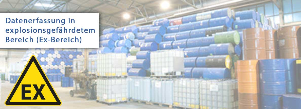 Datenerfassung in explosionsgefährdetem Bereich