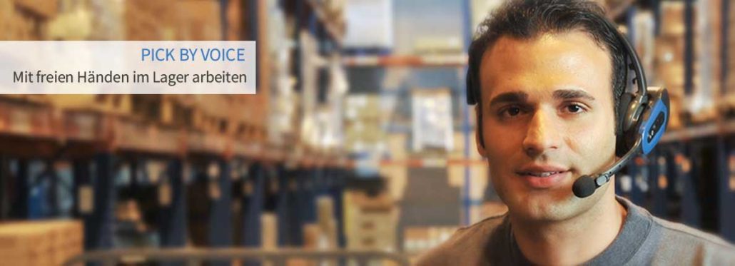 Pick by Voice - More workflow performance with Vocollect