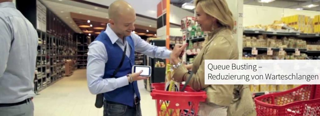 Queue Busting - MDE and mobile receipt printers against queues