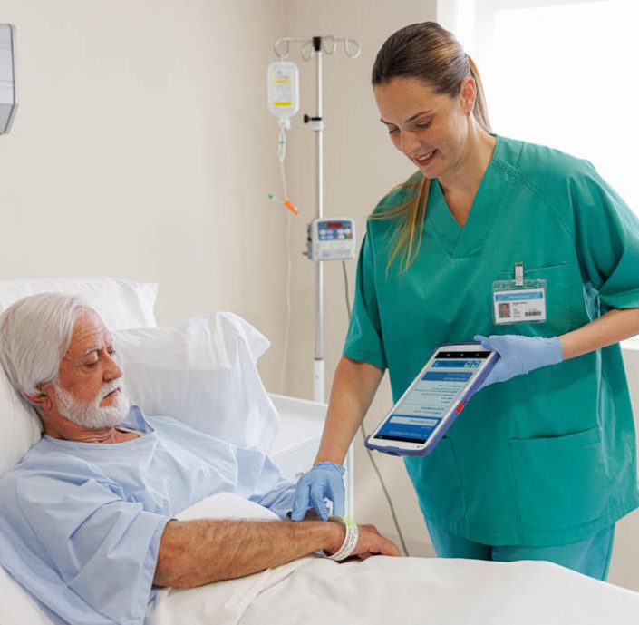 Mobile data capture healthcare - use in the medical sector